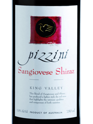 2018 Pizzini Sangiovese - Shiraz | Vivino US