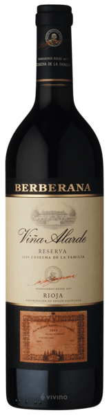 Berberana Viña Alarde Reserva | Vivino US