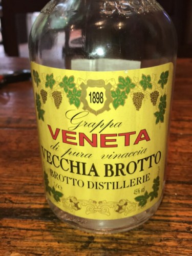 N.V. Brotto Grappa Veneta di Pura Vinaccia Vecchia Brotto | Vivino US