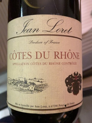 2018 Jean Loret Côtes-du-Rhône | Vivino US