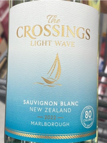 The Crossings Light Wave Sauvignon Blanc | Vivino English