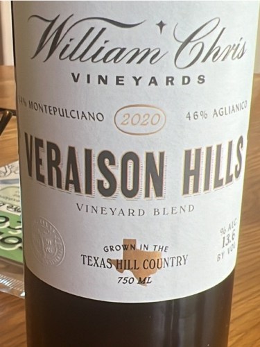 William Chris Vineyards Veraison Hills Vineyard Blend | Vivino US