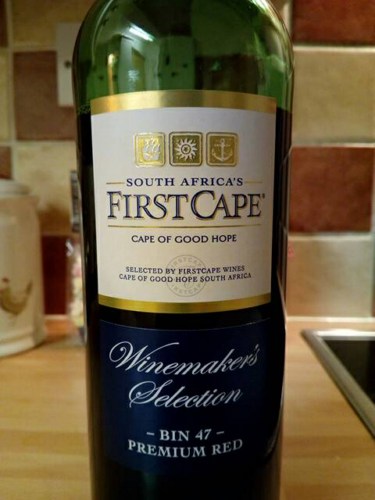 First Cape Winemaker's Selection Bin 47 Premium Red | Vivino English
