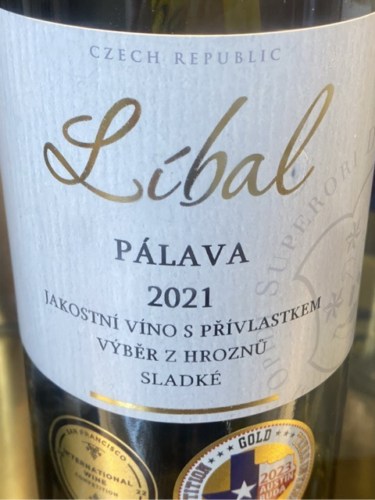 Libal Pálava Výběr z Hroznů Sladké | Vivino US