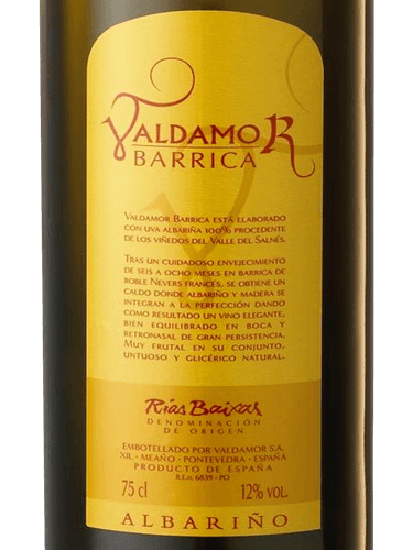 Valdamor Barrica Albariño | Vivino US