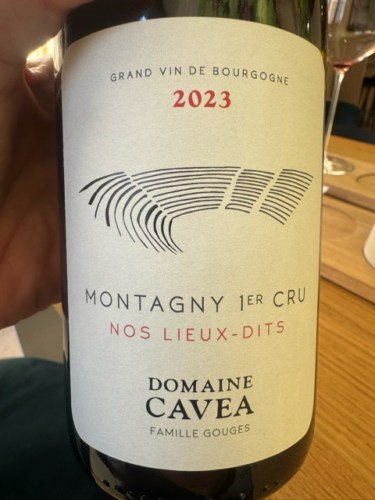 Domaine Henri Gouges Domaine Cavea Nos Lieux-Dits Montagny 1er Cru ...