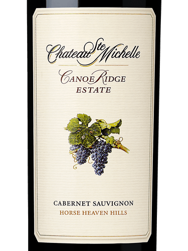 2016 Chateau Ste. Michelle Canoe Ridge Estate Cabernet Sauvignon ...