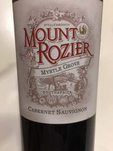 Mount Rozier Estate Myrtle Grove Cabernet Sauvignon | Vivino US