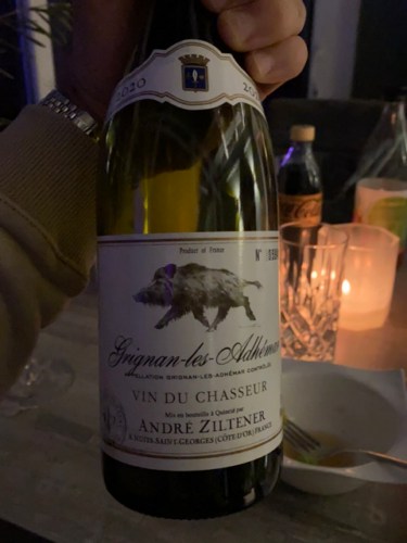 2017 André Ziltener Grignan-Les-Adhémar Vin du Chasseur | Vivino US