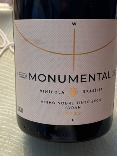 Vinícola Brasília Monumental Syrah | Vivino US