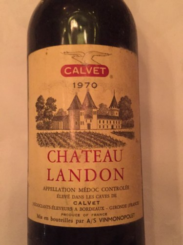 Calvet Chateau Landon Médoc | Vivino Italia