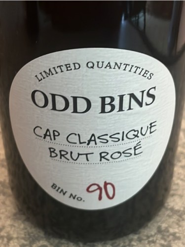 Odd Bins Bin Number 90 Cap Classique Brut Rosé | Vivino US