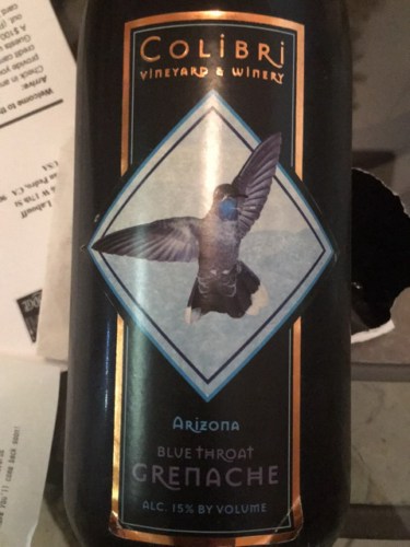 Colibri Vineyard and Winery Blue Throat Grenache | Vivino Australia