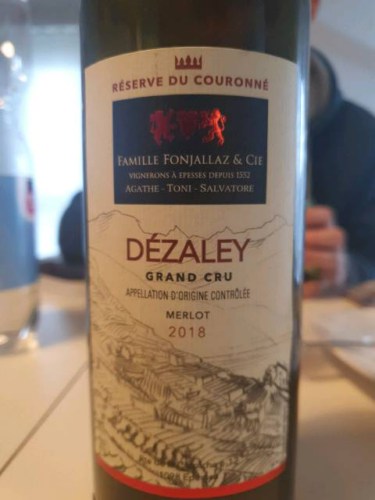 Fonjallaz Merlot Dézaley Grand Cru | Vivino