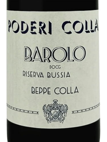 Poderi Colla Beppe Colla Riserva Bussia Barolo | Vivino US