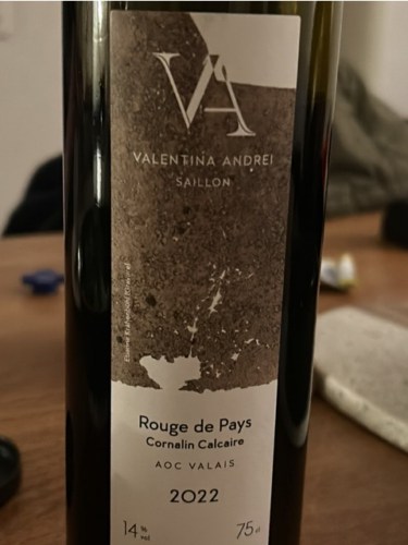 Valentina Andrei Rouge du Pays | Vivino Australia