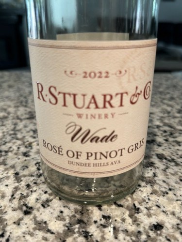 R. Stuart & Co Wade Rosé of Pinot Gris | Vivino US