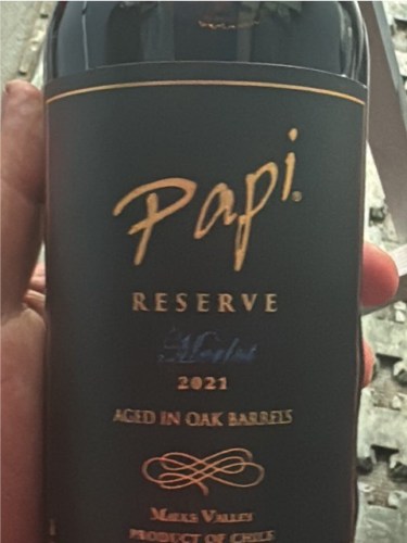 Papi Reserve Merlot | Vivino US