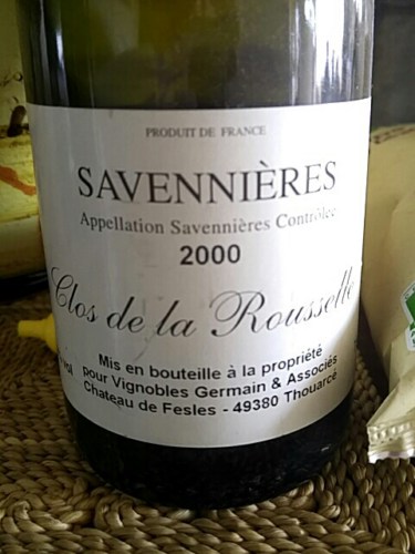 Château de Fesles Clos de la Rousselle Savennières | Vivino Portugal