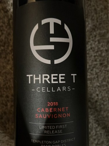 Three T Cellars Limited First Release Cabernet Sauvignon | Vivino US