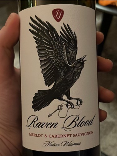 Maison Wessman Raven Blood Merlot - Cabernet Sauvignon | Vivino English