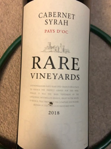 2018 Rare Vineyards Cabernet - Syrah | Vivino US