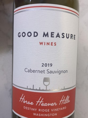 Good Measure Destiny Ridge Vineyard Cabernet Sauvignon | Vivino US