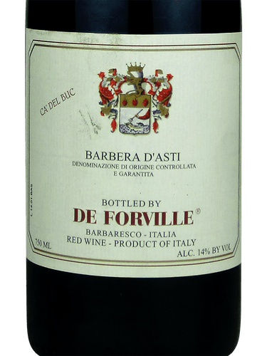 De Forville Ca' del Buc Barbera d'Asti | Vivino English