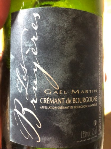 Domaine Gaël Martin Crémant de Bourgogne Les Bruyères | Vivino US