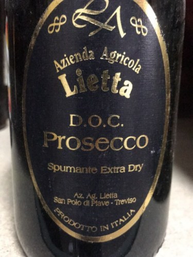 Lietta Prosecco Spumante Extra Dry | Vivino US