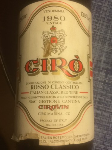 Cirovin Cirò Classico Rosso | Vivino Australia