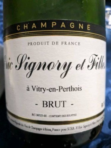 Eric Signory et Filles Brut Champagne | Vivino US