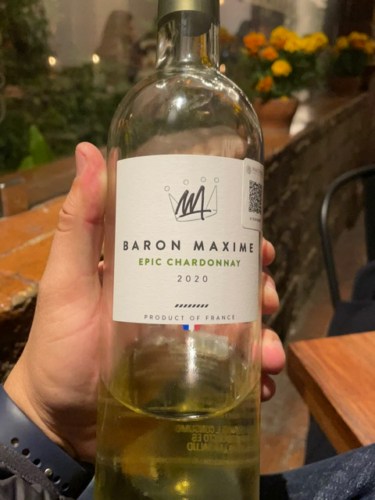 Baron Maxime Epic Chardonnay | Vivino English