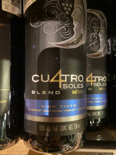 Cu4tro Soles Red Blend | Vivino US