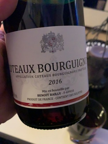 Benoit Bailly Coteaux Bourguignons | Vivino US