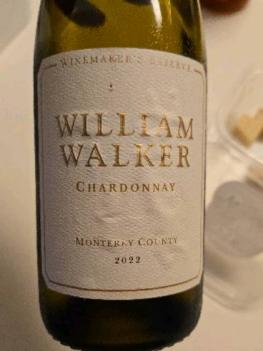 William Walker Winemaker's Reserve Chardonnay | Vivino English