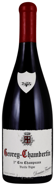 Domaine Fourrier Vieille Vigne Gevrey Chambertin 1er Cru Les Champeaux ...