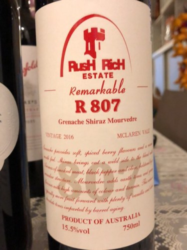 Rush Rich R 807 Red Blend | Vivino US