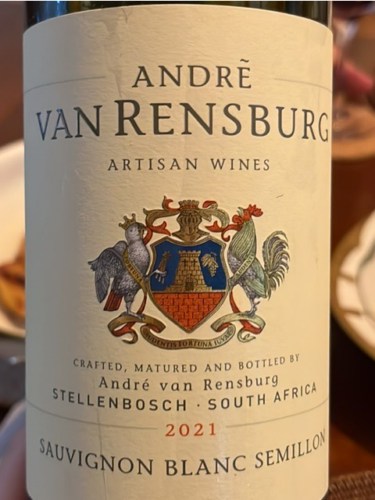 André van Rensburg Sauvignon Blanc - Semillon | Vivino US