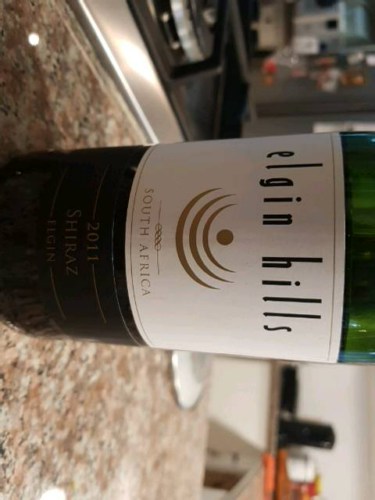 Elgin Hills Shiraz | Vivino US