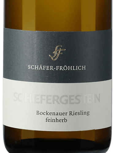 Schäfer-Fröhlich Schiefergestein Bockenauer Riesling Feinherb | Vivino US