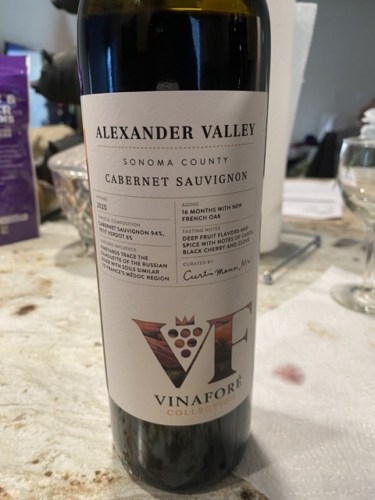 2022 Vinaforé Collection Cabernet Sauvignon | Vivino English
