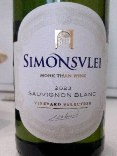Simonsvlei Vineyard Selection Sauvignon Blanc | Vivino US
