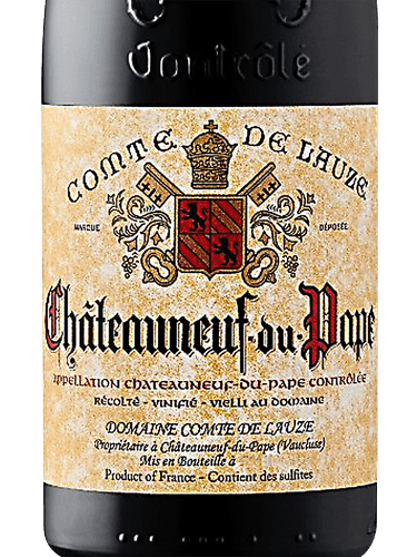 Comte de Lauze Châteauneuf-du-Pape Rouge | Vivino English