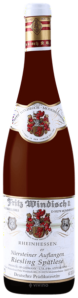 Fritz Windisch Niersteiner Auflangen Riesling Spätlese | Vivino English