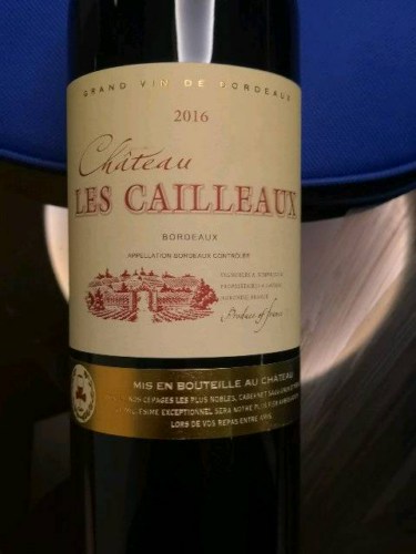Château Les Cailleaux Bordeaux | Vivino US