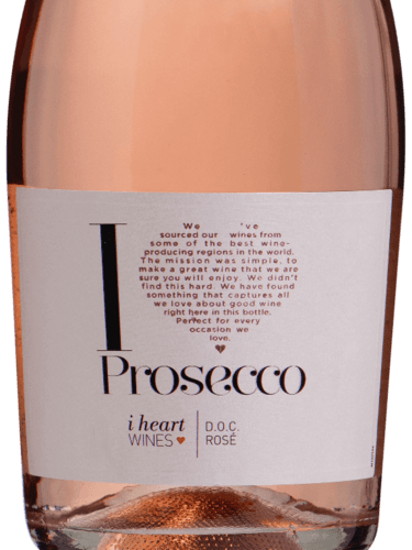 N.V. I Heart Prosecco Rosé | Vivino US