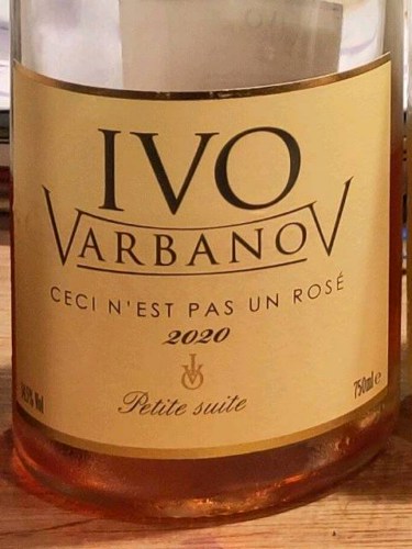 Ivo Varbanov Petite Suite Ceci N'est Pas un Rosé | Vivino US