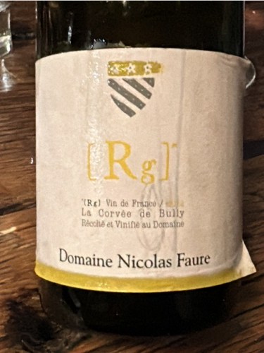 Domaine Nicolas Faure Rg La Corvée de Bully | Vivino US