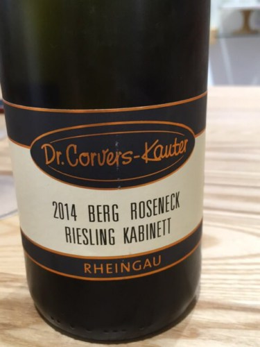 Corvers Kauter Berg Roseneck Riesling Kabinett | Vivino US